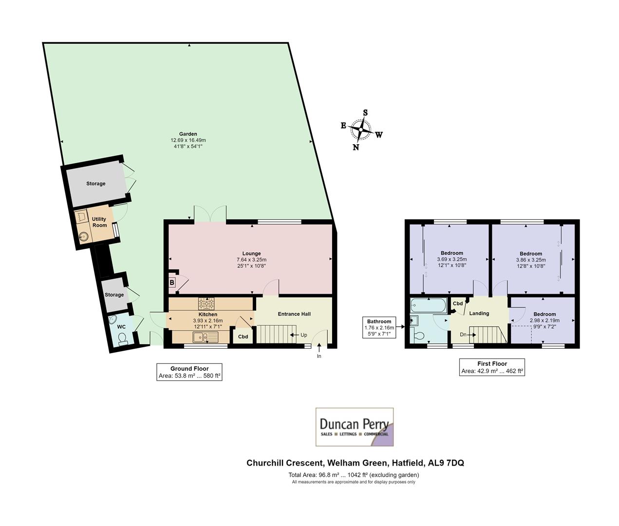 Property details for Churchill Crescent, Welham Green Offers Over £ ...